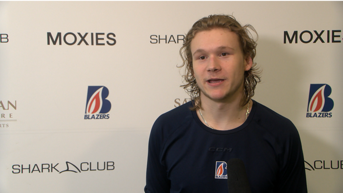 Blazers goalie Ernst proving he can handle playoff pressure | CFJC ...