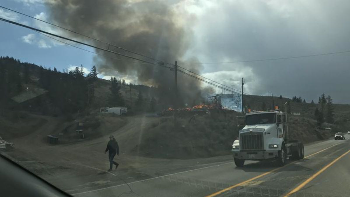 Fire destroys structure in rural community | Vernon Matters