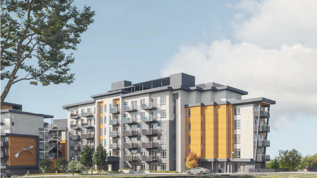 Three six-storey residential buildings approved across from Nanaimo ...