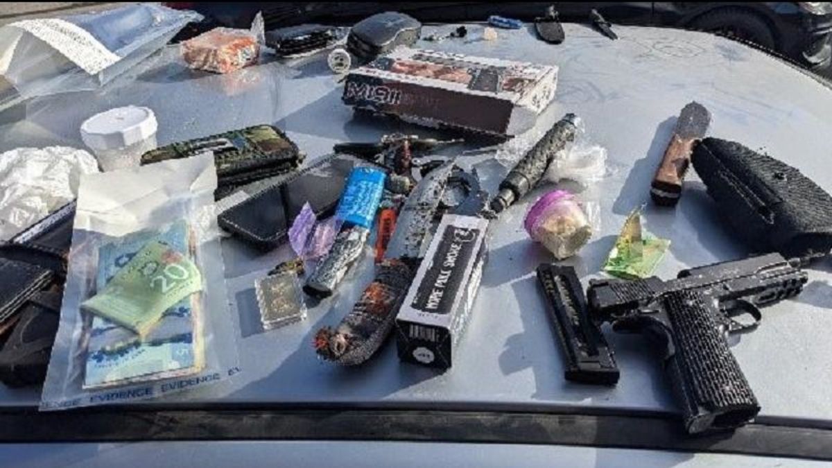RCMP seize weapons and drugs over five-day gang crackdown in Kamloops ...
