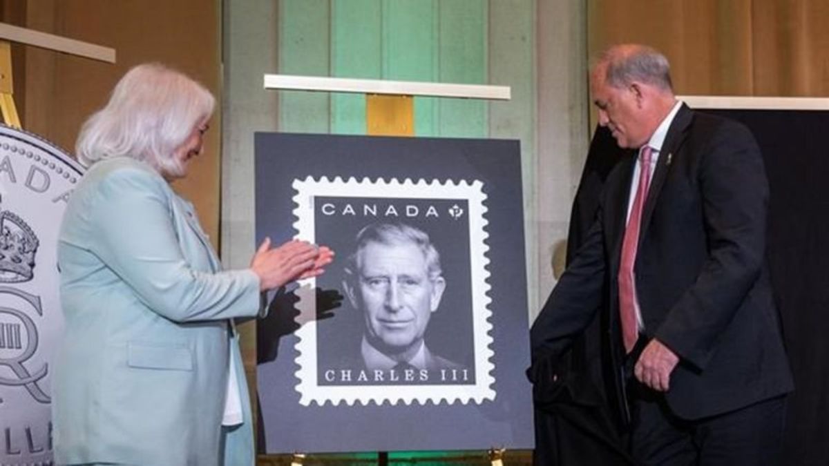 Canada Post issues its first stamp featuring King Charles III ...