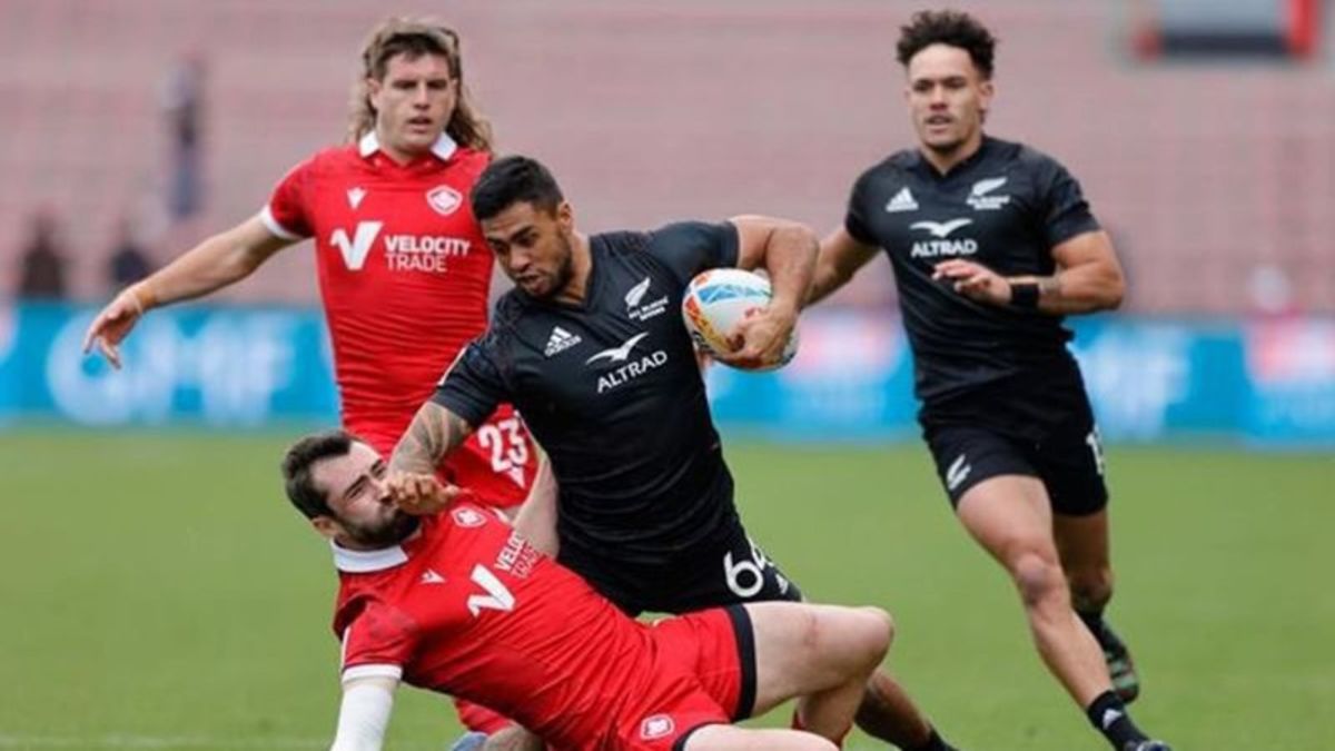 Canadian men, women each go 1-1 on first day of HSBC France Sevens ...