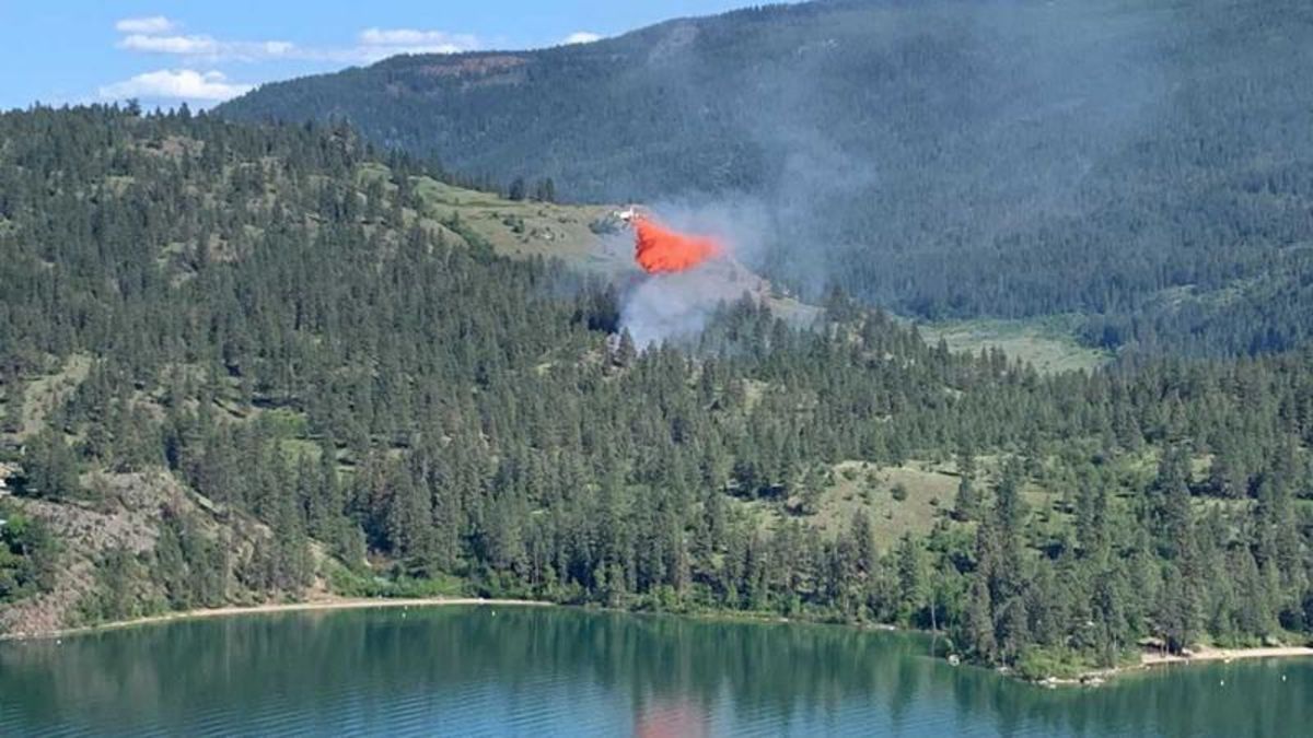 UPDATE: Fire in Kal Lake Provincial Park | Vernon Matters