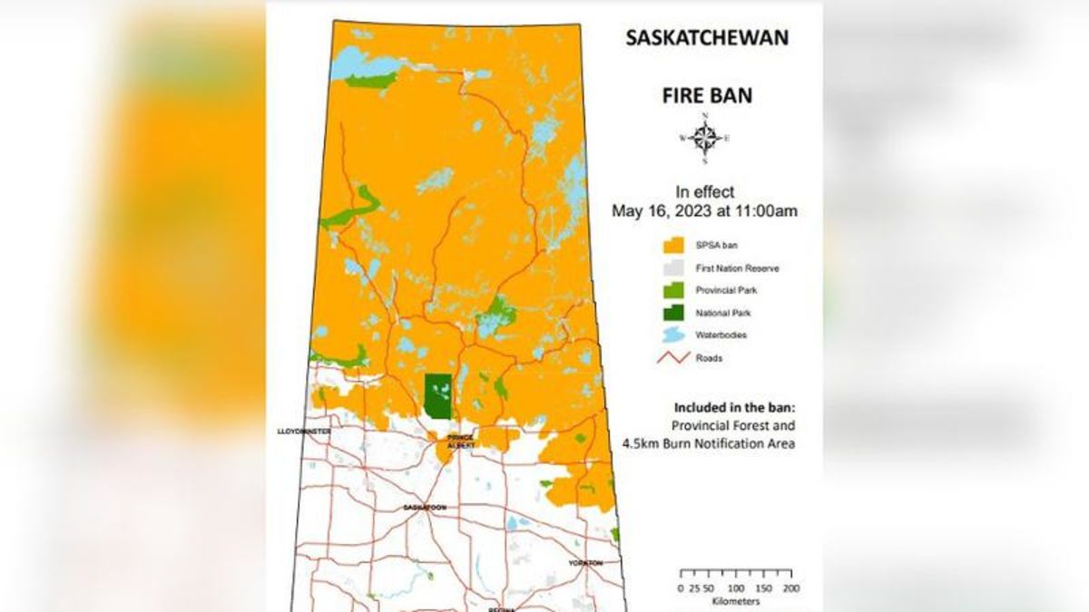 Fire ban issued for province north of Hwy 16 | paNOW