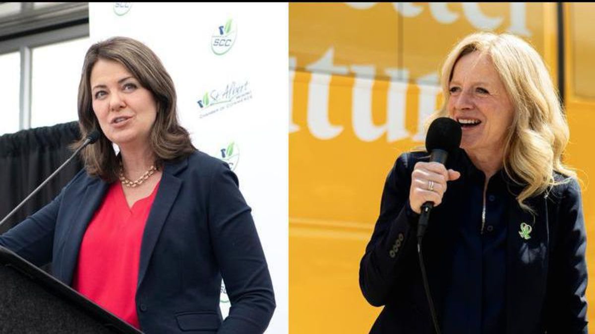 Danielle Smith, Rachel Notley set for Alberta leaders debate tonight ...