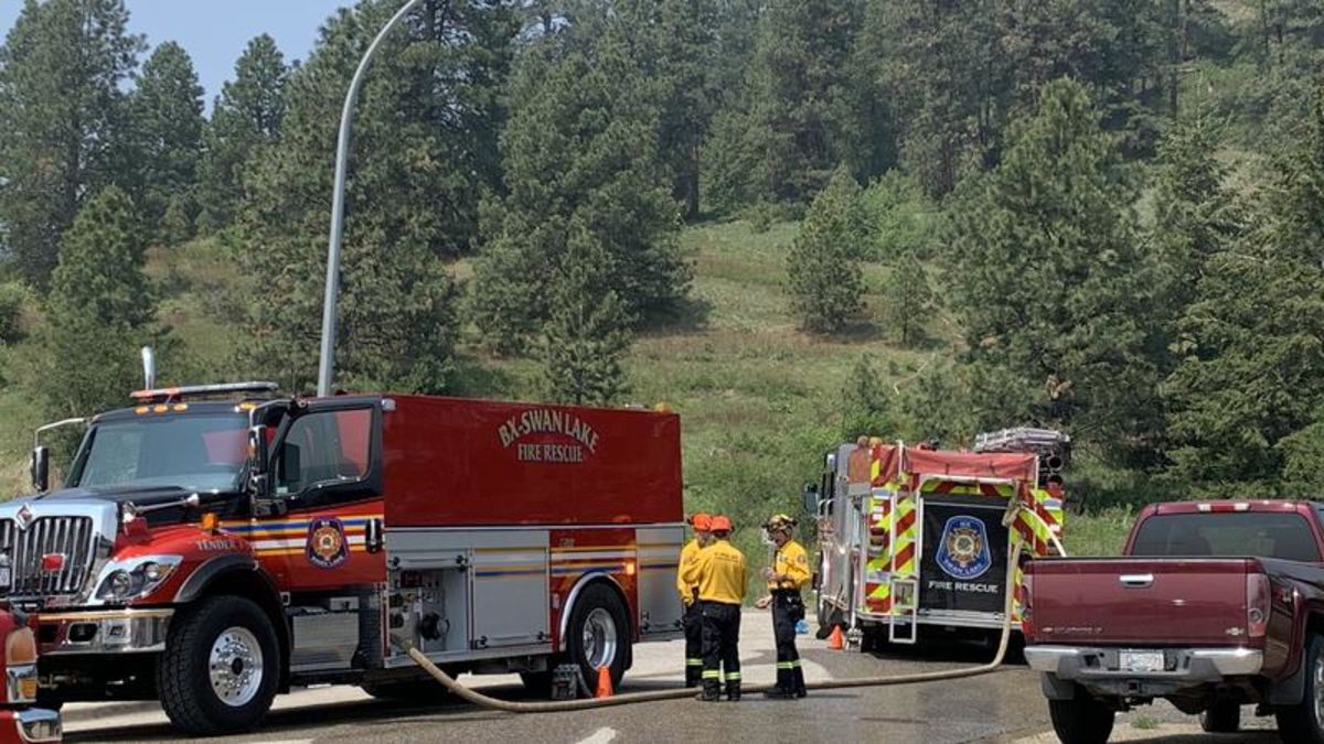 UPDATE: Crews douse wildfire in Vernon area | Vernon Matters