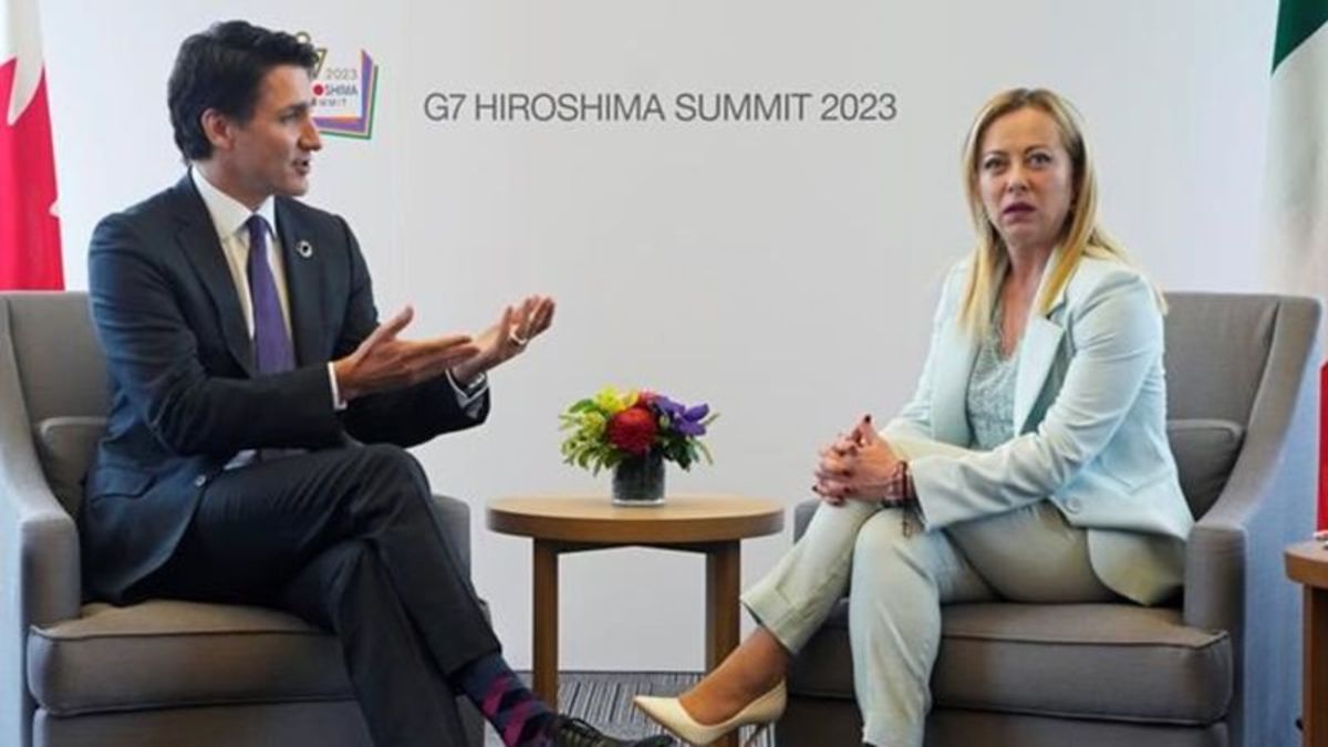 Trudeau calls out Italy on LGBTQ rights during meeting with Meloni at ...