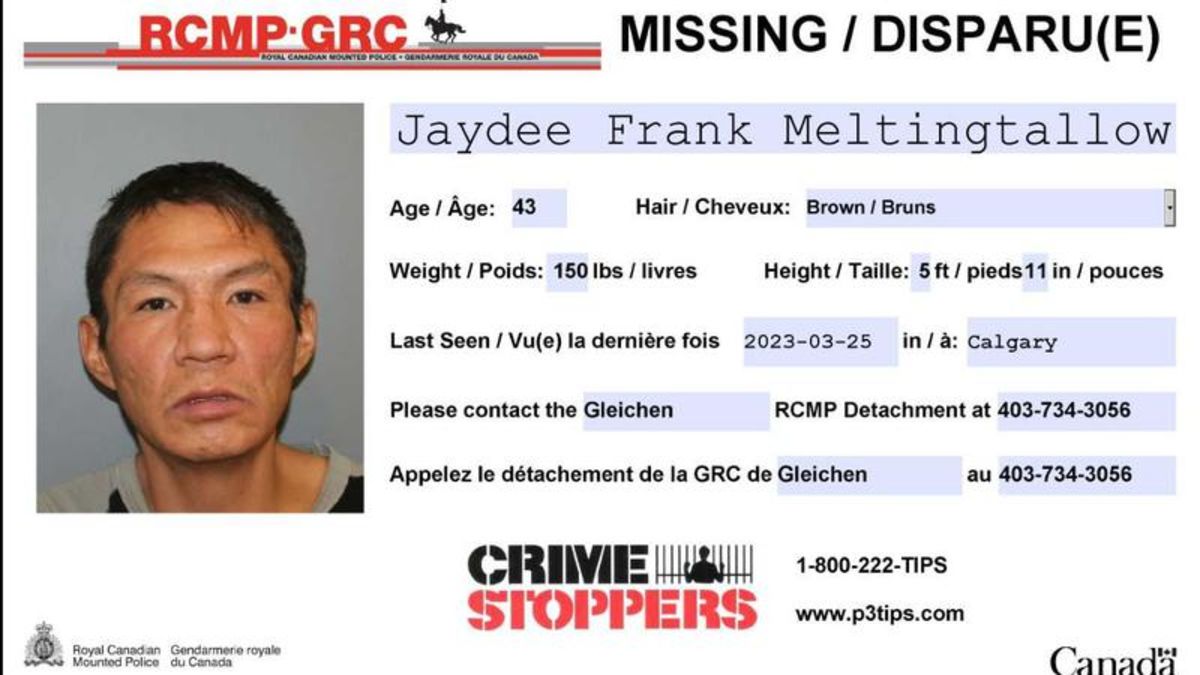 RCMP seek missing Siksika First Nation man | CHAT News Today