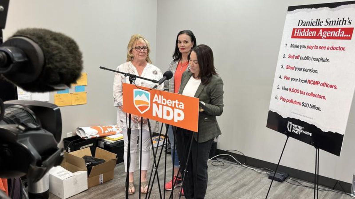 NDP’s Shannon Phillips claims Danielle Smith has ‘hidden agenda’ on ...