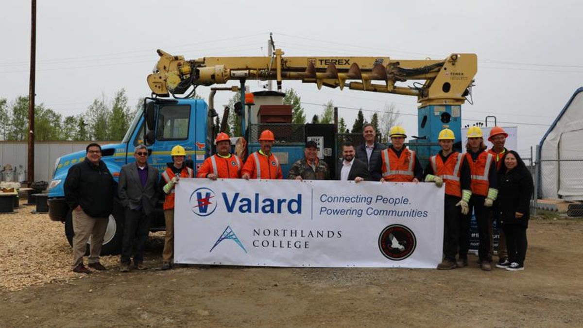Northlands College receives digger truck donation from utility ...