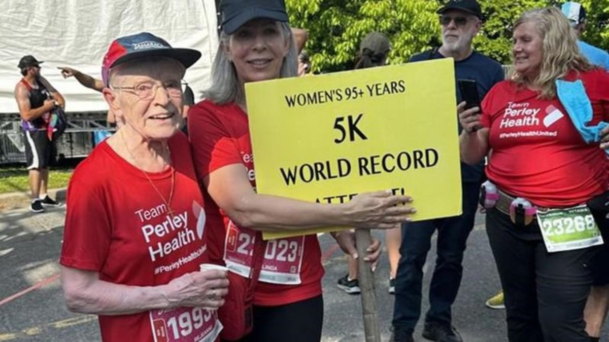 The fastest 96 year old woman in the world: Ottawa woman breaks 5K race ...
