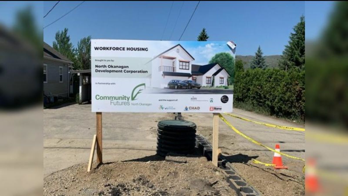 Workforce housing project taking shape | Vernon Matters