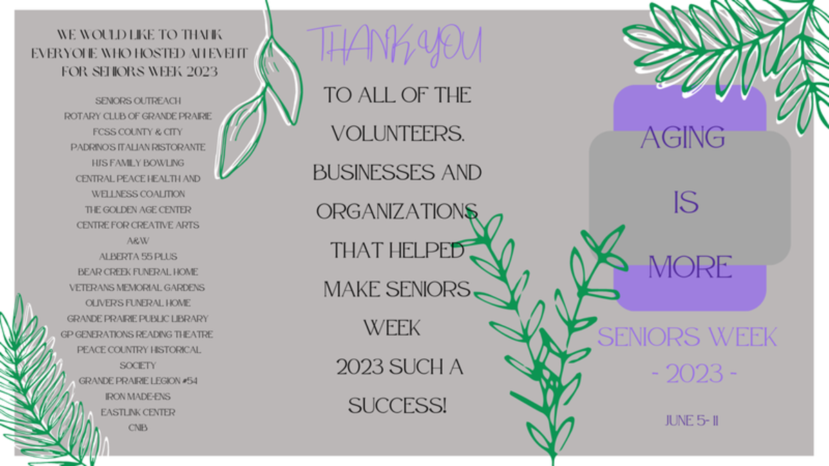 Seniors Week events calendar | EverythingGP