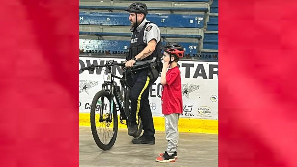RCMP give kids lesson in bike safety to ready them for summer ...