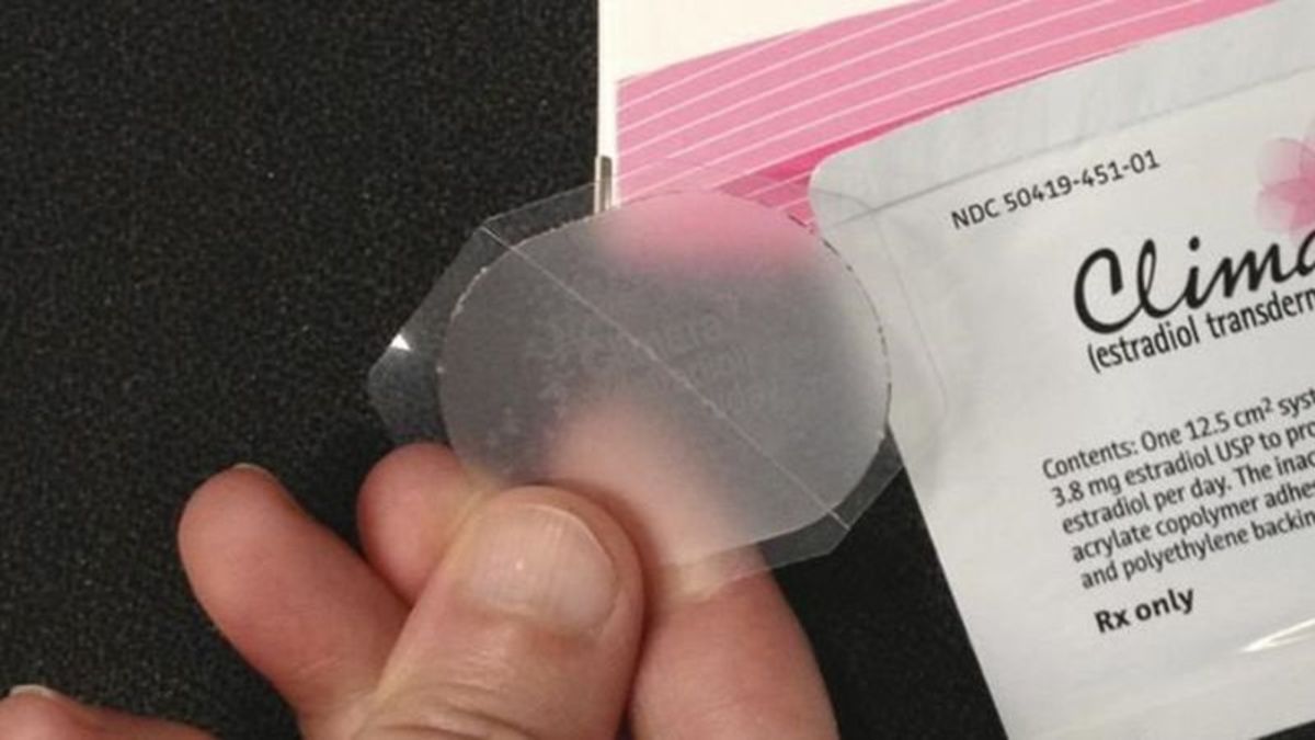 Hormone patches or creams for menopause symptoms may have lower blood ...