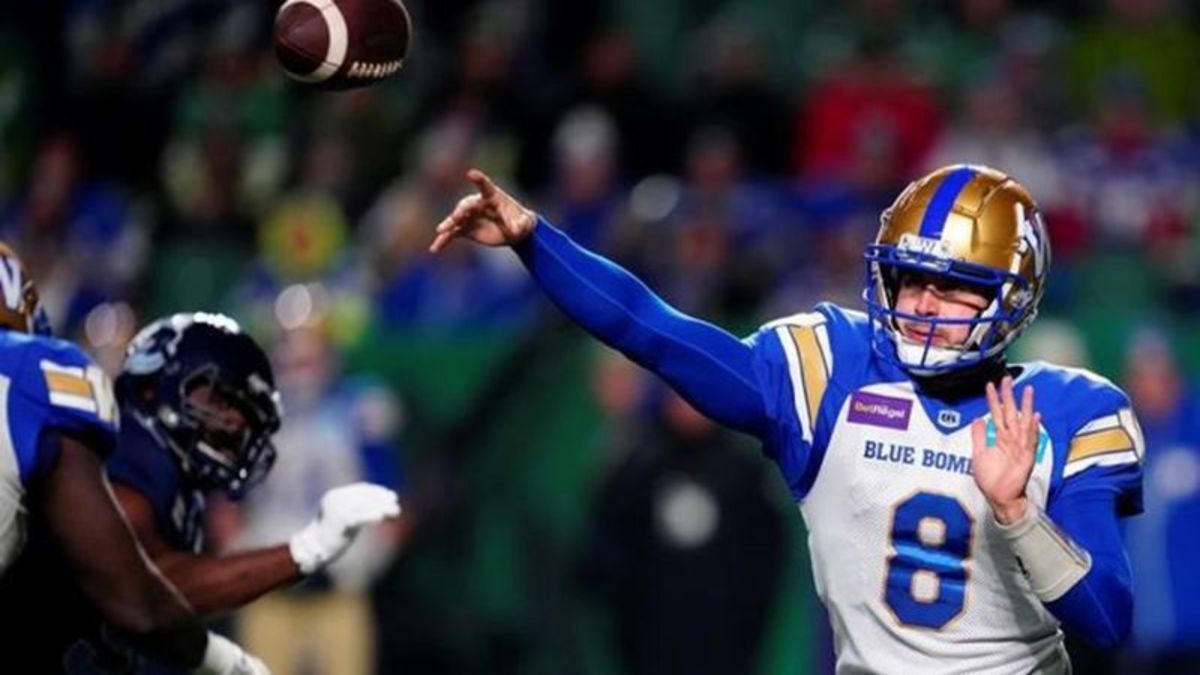 Star quarterback Collaros happy to see familiar faces back with Bombers ...