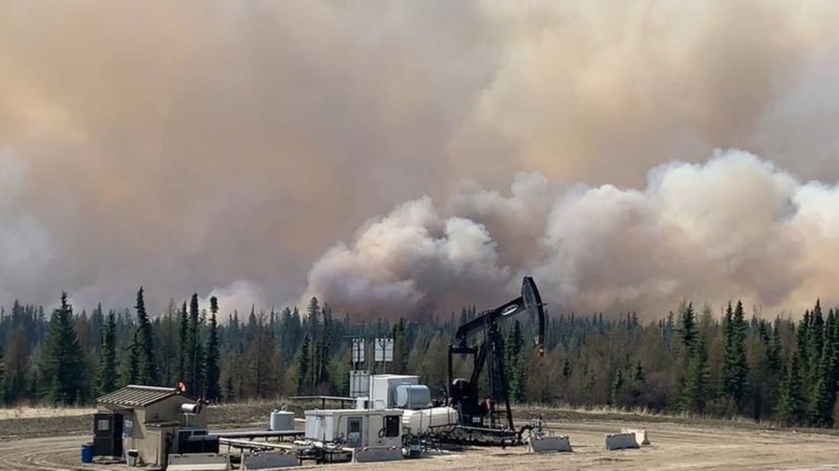 B.C.’s Peavine Creek wildfire crosses border into County of Grande ...