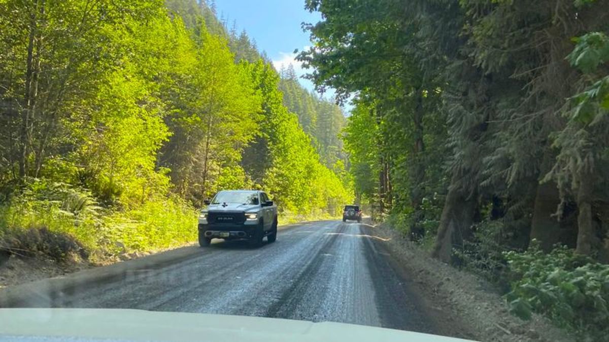 Hwy. 4 detour temporarily cut-off as battle against Cameron Bluffs ...