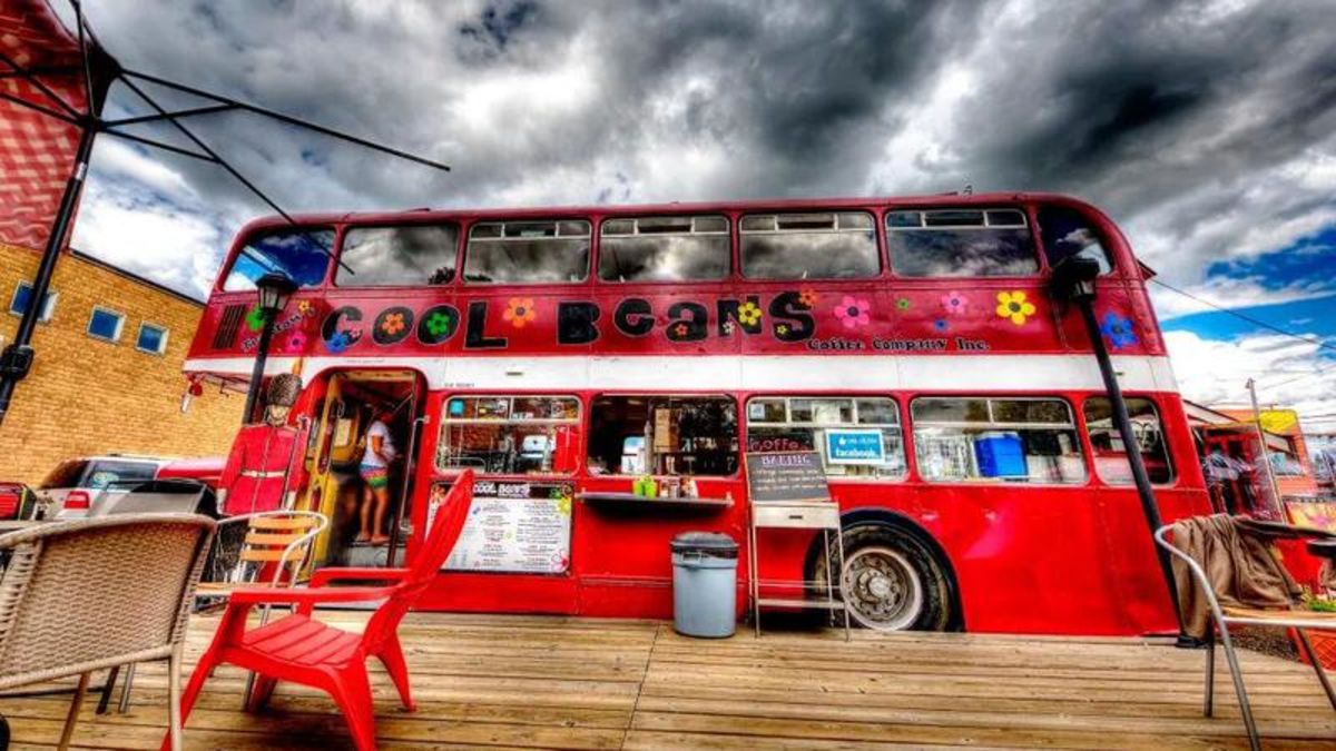 Red Deer’s iconic Cool Beans double decker bus up for sale | rdnewsnow.com