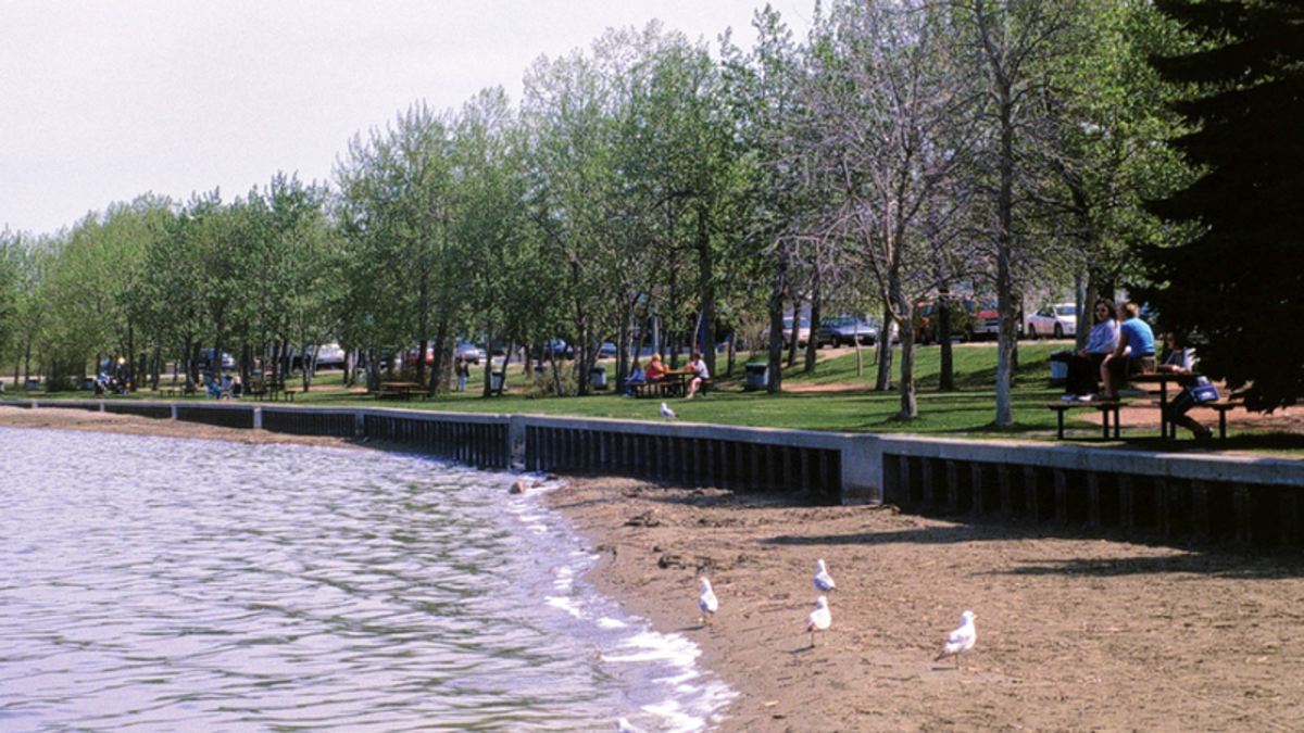 Beach accessible wheelchairs and mat for Sylvan Lake | rdnewsnow.com