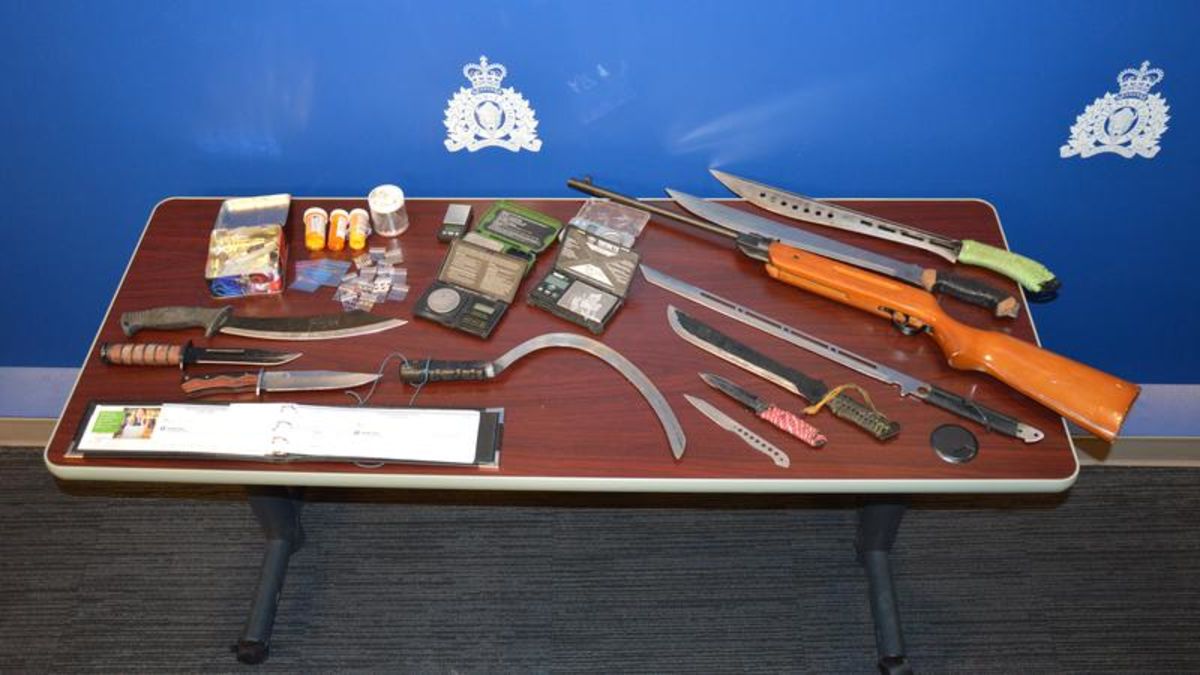 RCMP seize drugs, weapons from Millennium Park | CKPG Today