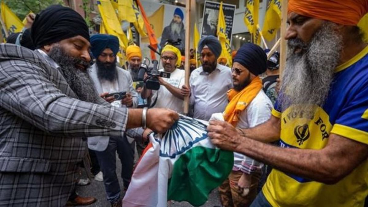 Sikh protesters in Vancouver decry Nijjar shooting death as foreign ...