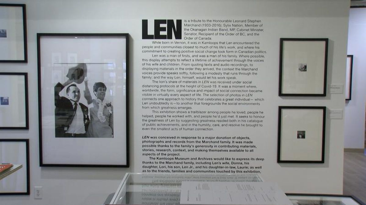‘Belief in the possibility of change’; ‘Len’ the story of Len Marchand ...