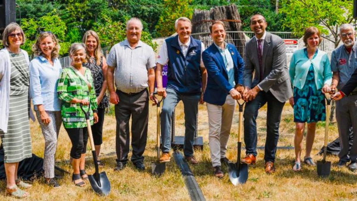 56-unit apartment and townhouse complex breaks ground in Qualicum Beach ...