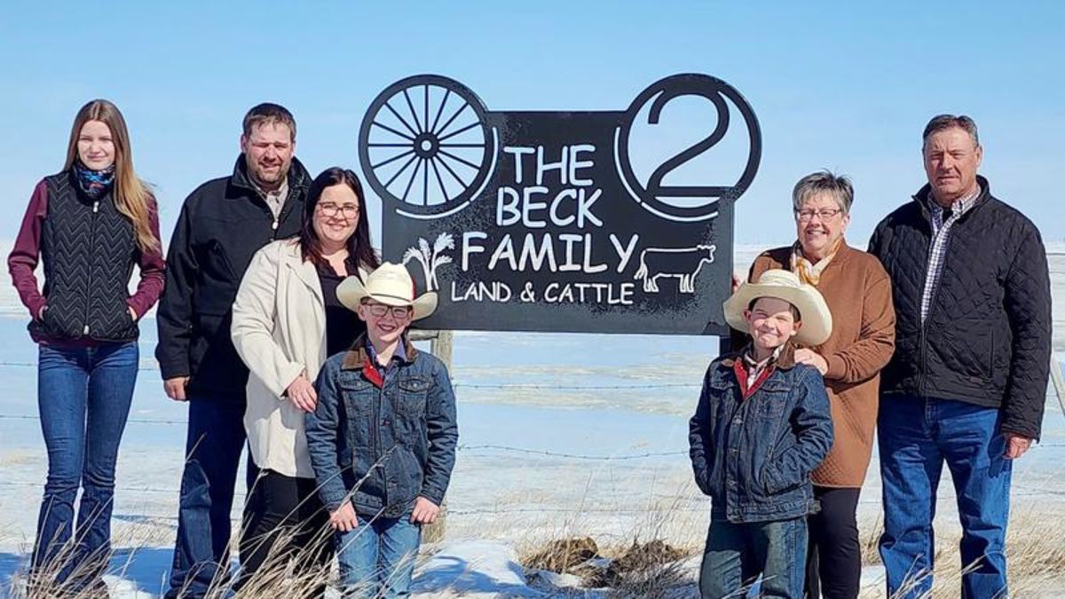 Beck family named Cypress County Farm Family of the Year | CHAT News Today