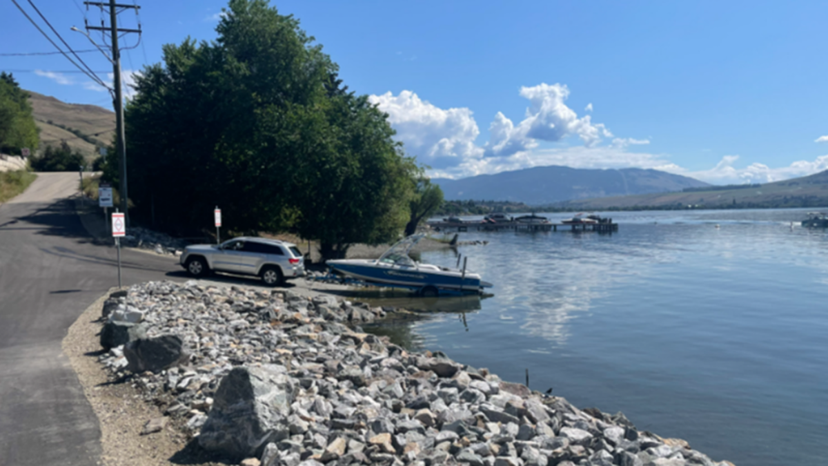 Tronson Road boat launch reopened | Vernon Matters