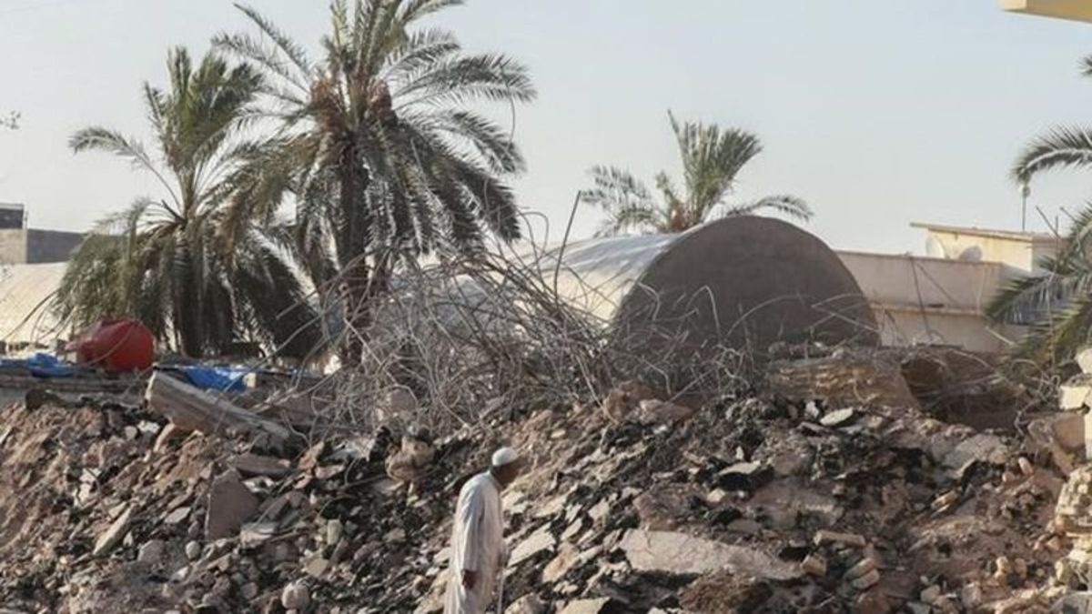 Demolition of historic minaret in southern Iraq’s Basra sparks outcry ...