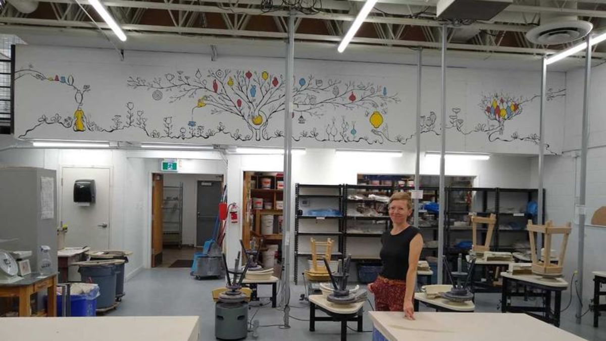New mural highlights the arts and power of clay | Vernon Matters