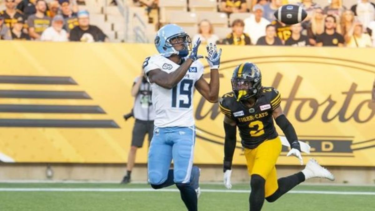Kelly throws two TD passes as Argonauts down Ticats 31-15 to improve to ...