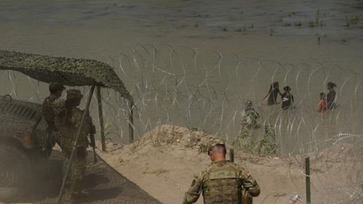 Texas is using disaster declarations to install buoys and razor wire on ...