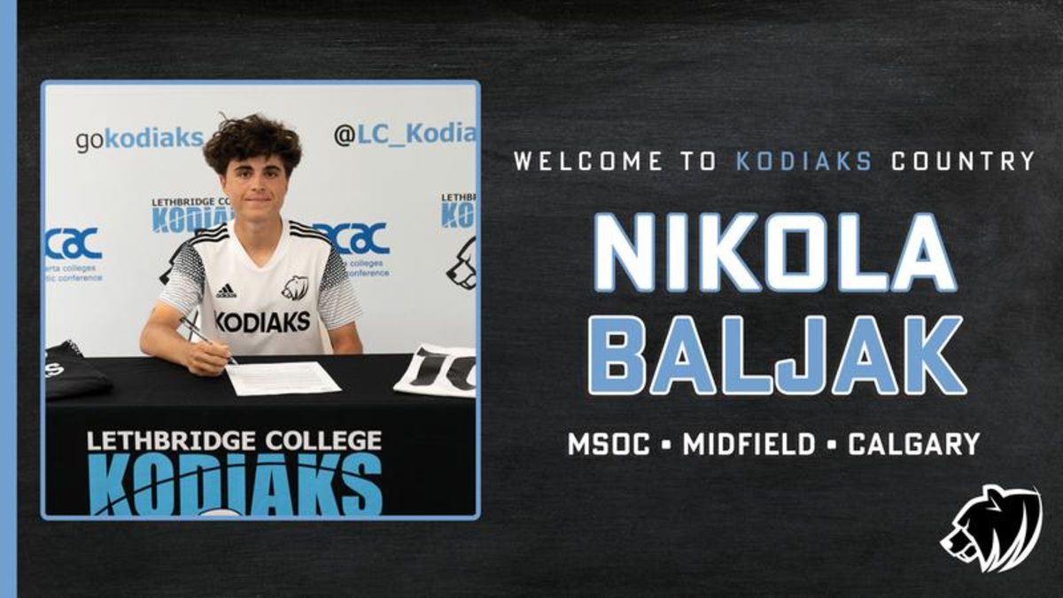 Lethbridge College Kodiaks men’s soccer team adds midfielder Nikola ...