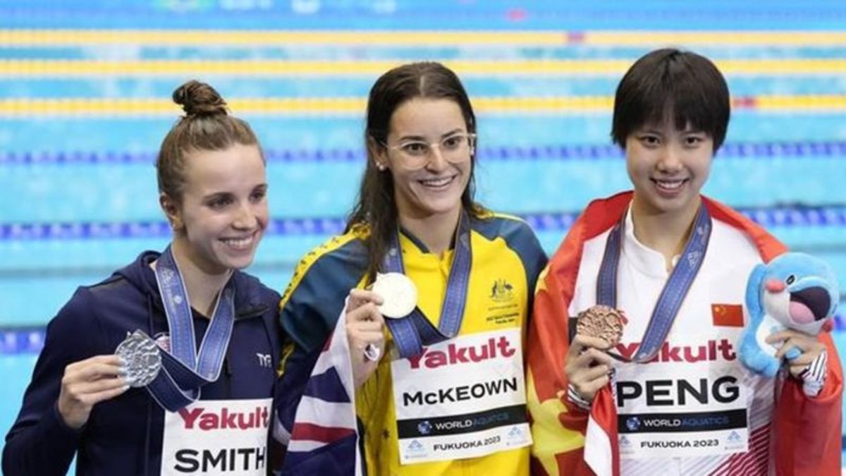 Katie Ledecky passes Michael Phelps for most individual golds at world ...