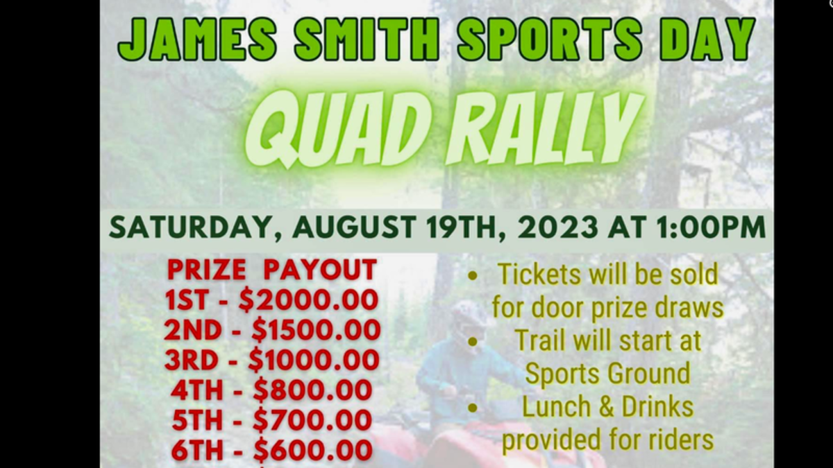 James Smith Sports Day Quad Rally | paNOW