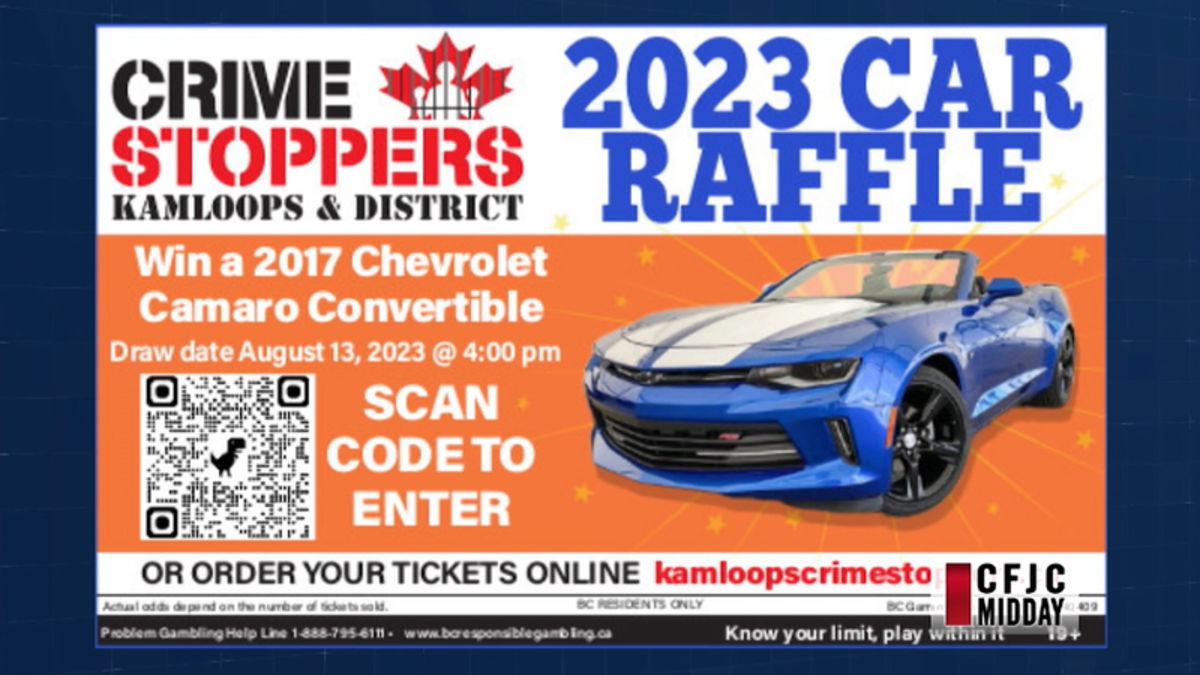 CFJC Midday – Win a Camaro Convertible through this year’s Crime ...