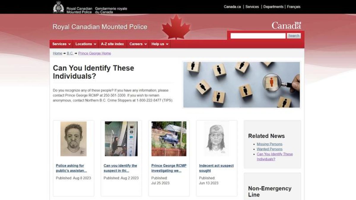 PG RCMP launch new webpage | CKPG Today