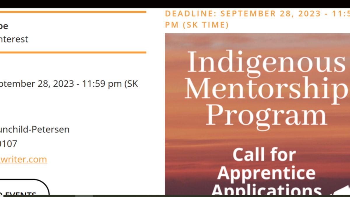 Apprentice Applications now accepted for the 2024 Indigenous Mentorship ...