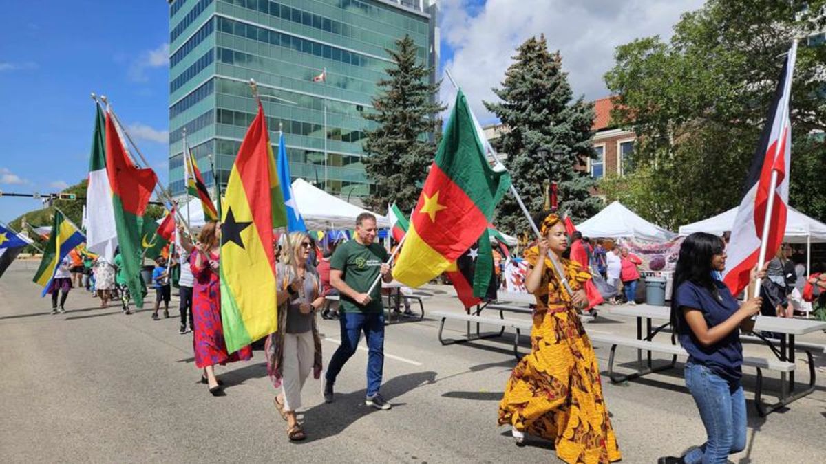 Stunning parade of flags kicks off Afro Caribbean Fest in Red Deer ...