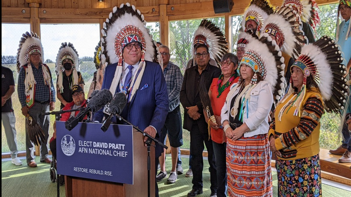 FSIN’s David Pratt announces bid to become next AFN chief | paNOW