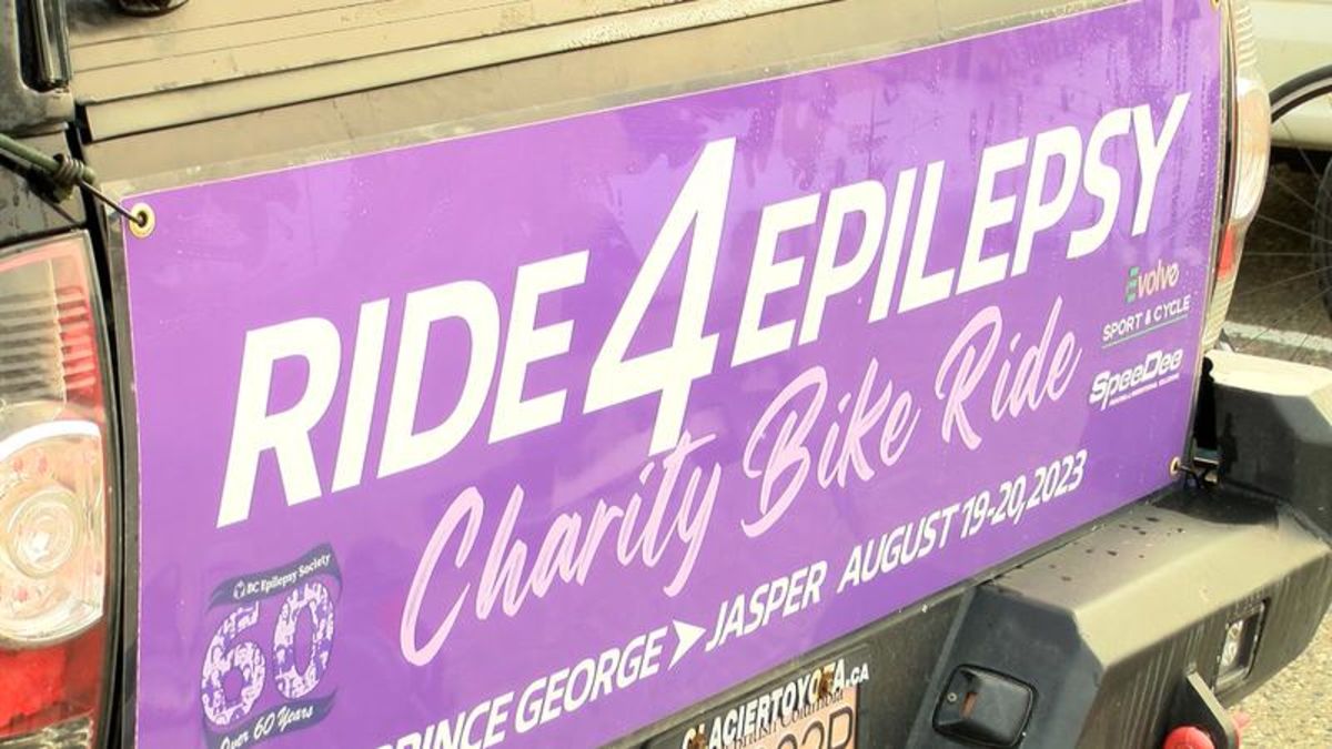 PG man cycling to Jasper raising awareness and money for epilepsy ...