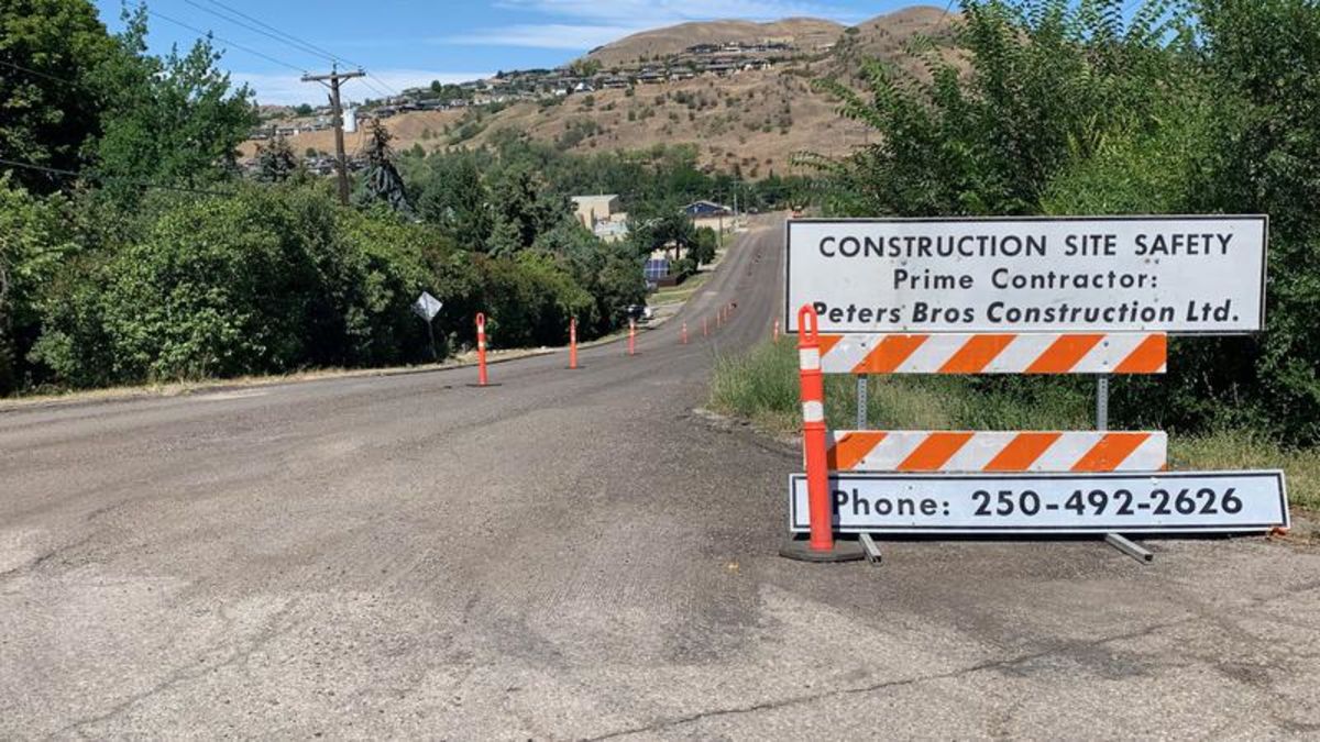 Coldstream road project nearing completion | Vernon Matters