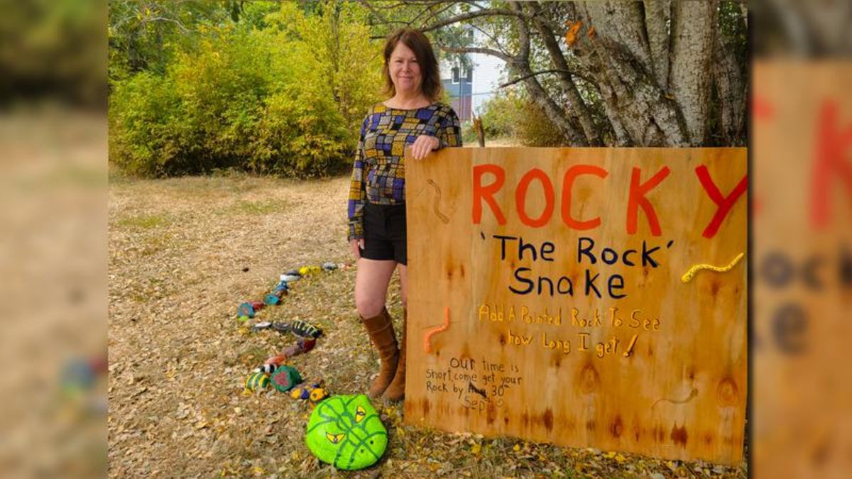 Growing bigger every day, ‘Rocky the rock snake’ slithers through ...