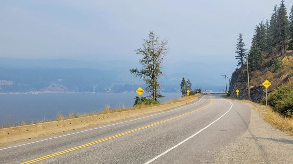 Highway 1 through the Shuswap reopens | B100