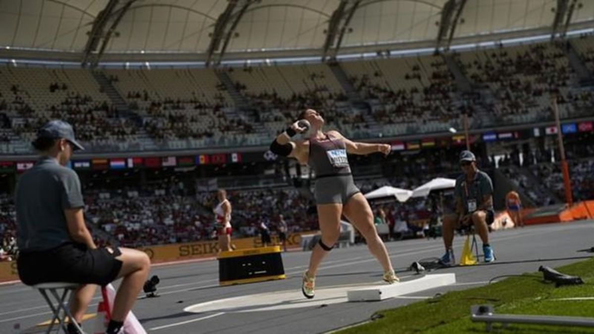 Canada’s Mitton earns silver in women’s shot put at World Athletics ...