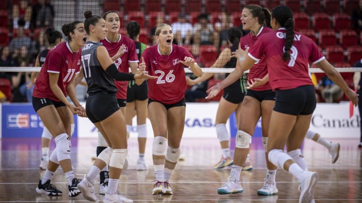 Wanham’s Pelland on Team Canada, wins first match at volleyball ...