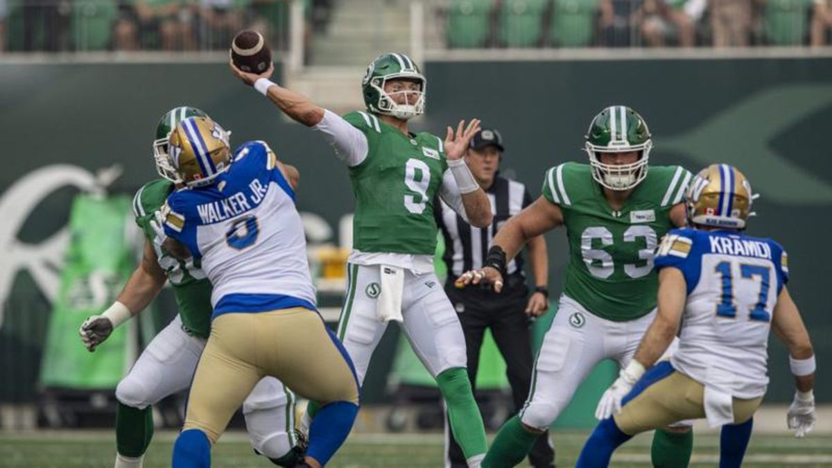 Ford tough: Rookie safety helps Riders beat Bombers in Labour Day ...