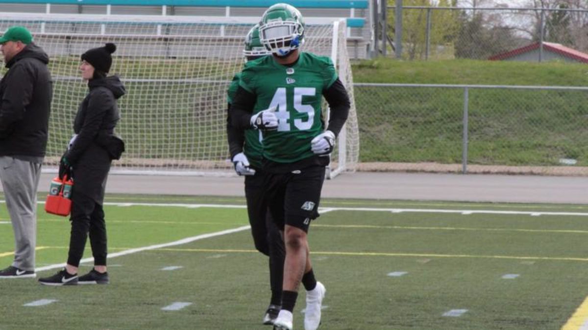 CFL suspends Riders’ Robertson for one game for head-butting Bombers ...